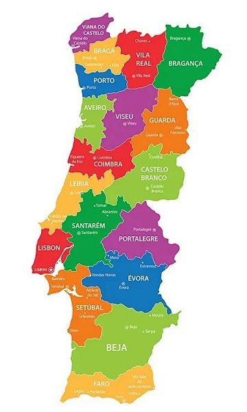 Divisão Administrativa de Portugal e Freguesias de Lisboa – Brasília na ...
