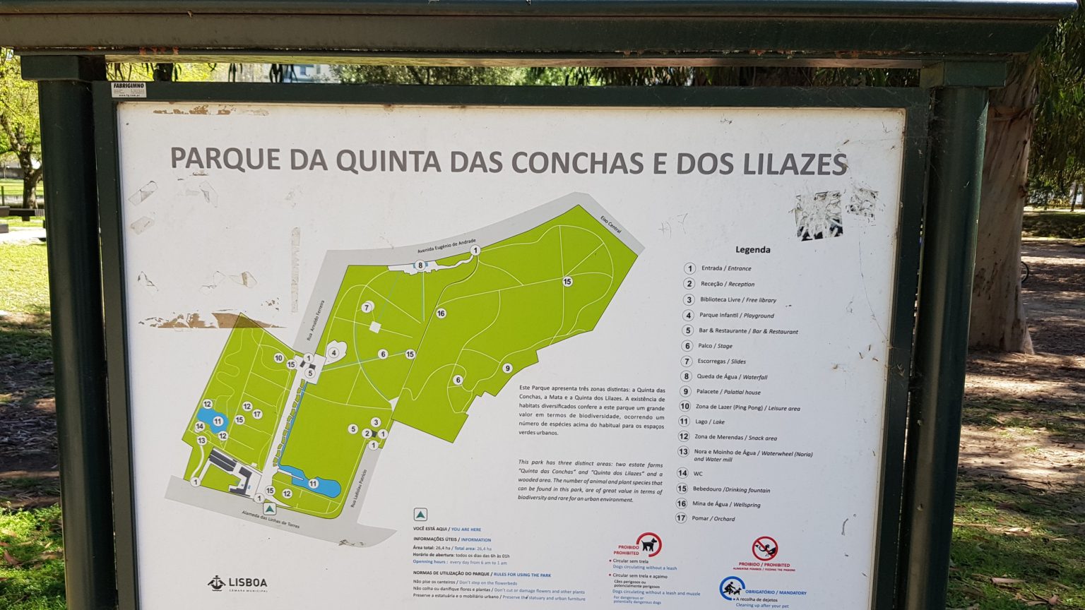Parque da Quinta das Conchas e dos Lilases – Lisboa (Portugal ...